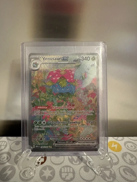POKÉMON 151 VENUSAUR ex 198/165 Scarlet Violet 151 Special Illustration ...
