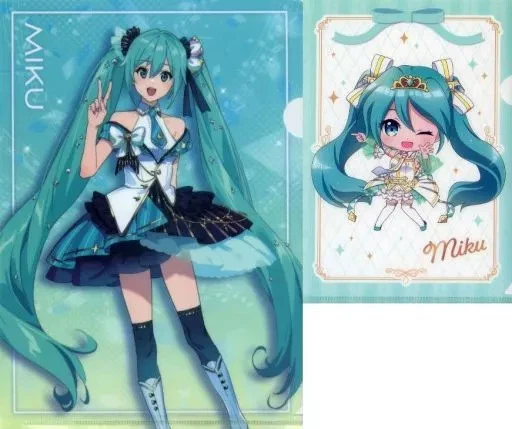 HATSUNE MIKU CLEAR File Set A4 A5 15th Anniversary Entertainment ...