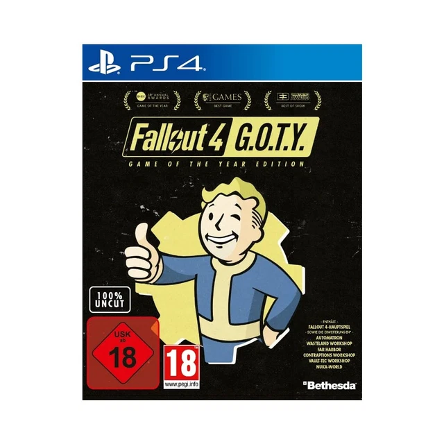FALLOUT 4 G.O.T.Y. Steelbook Edition Playstation 4 -Neu mit ...