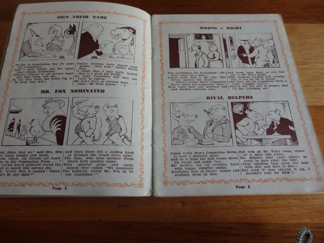 RARE. & CURLY Wee & Gussie Goose " Picture Book. Circa 1947. Pub. by ...