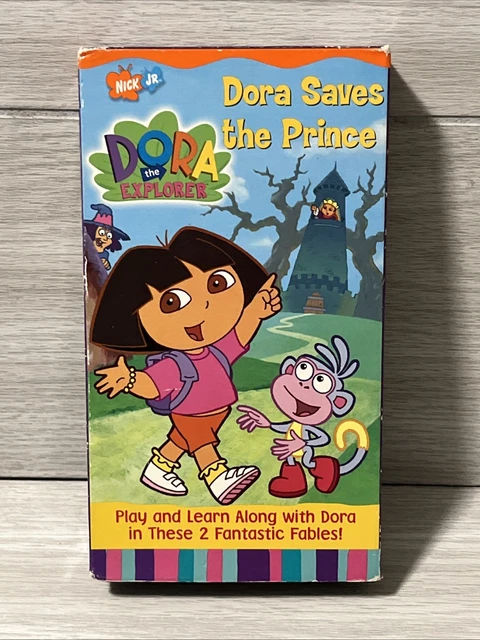 DORA THE EXPLORER Dora Saves the Prince VHS 2002 Video Tape Nick Jr. £ ...