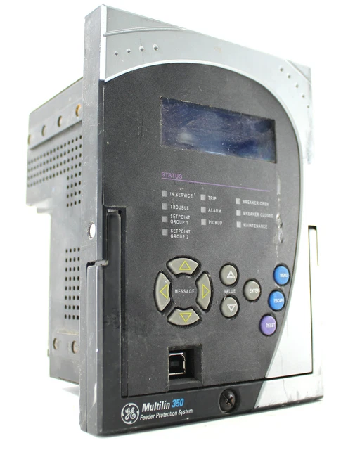 GE MULTILIN 350 Feeder Protection Relay System 350-E-P5-G5-H-S-S-N-N-1E ...