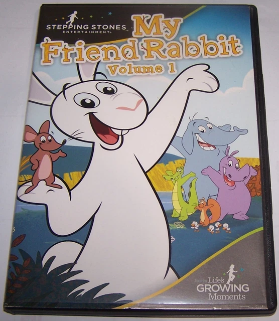 MY FRIEND RABBIT Vol 1 DVD STEPPING STONES ENTERTAINMENT VERSION - FAST ...