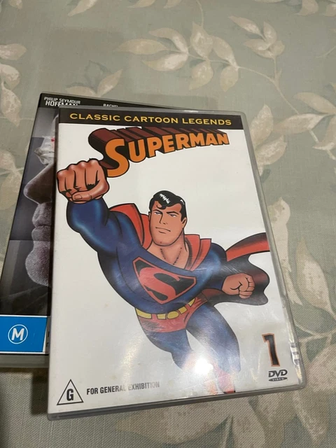 SUPERMAN VOLUME 1 DVD Classic Cartoon Legends Region 4 very good condition t182 $12.56 - PicClick AU