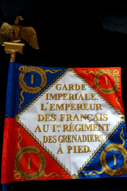 DRAPEAU NAPOLÉON 1ER régiment de grenadiers de la garde impériale 2 ...