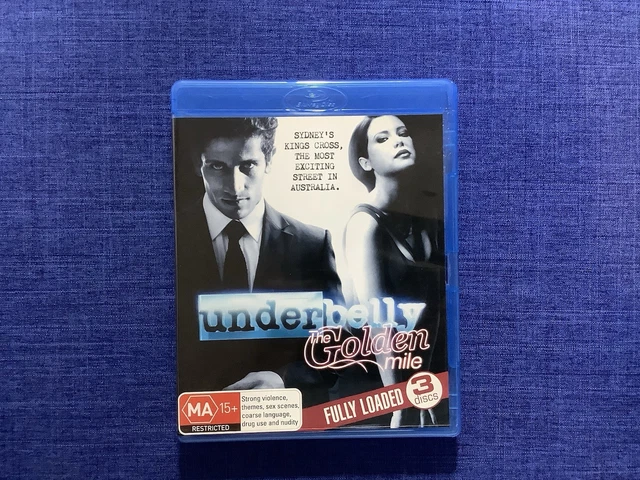 UNDERBELLY-THE GOLDEN MILE (Blu-ray, 2010) Australian Crime Drama ...