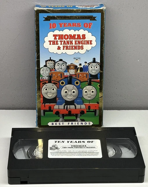 THOMAS TANK ENGINE 10 Years Best Friends VHS 1999 Video Tape Train Collector Ten £10.80 ...