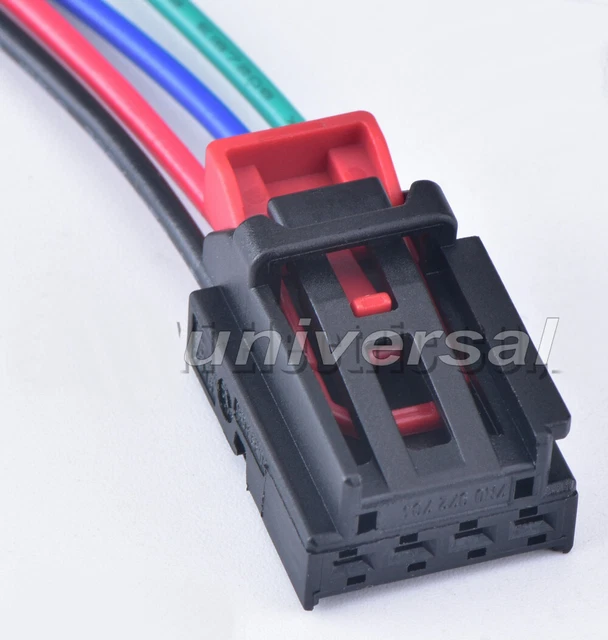 4 PIN TAIL Light Lamp Plug Connector Tachograph Fits Audi 7N0972704 £5. ...