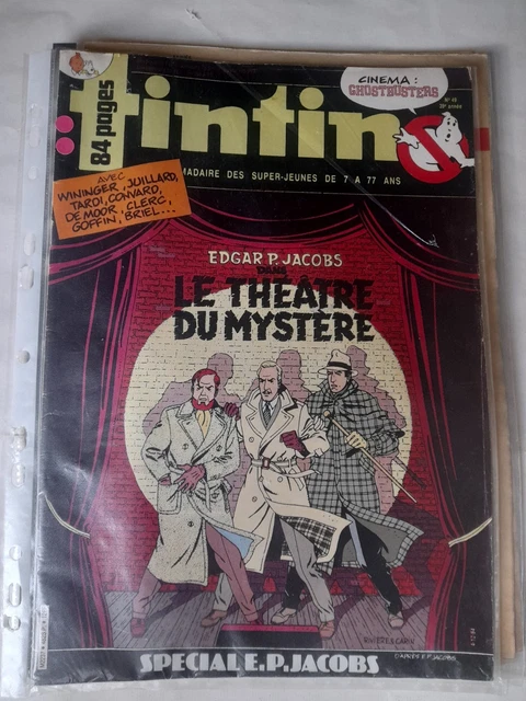 BLAKE ET MORTIMER Journal Tintin Numéro 49 Original Special Edgar ...