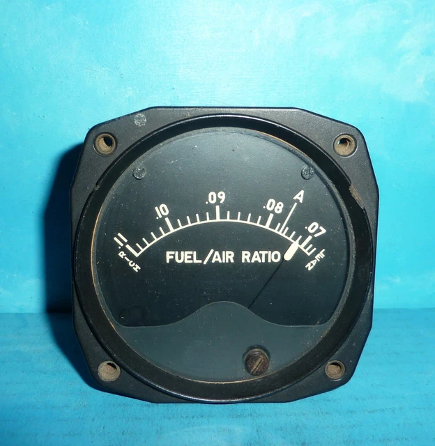 WWII AIRCRAFT FUEL to Air Ratio Gauge Type A-7 £27.48 - PicClick UK