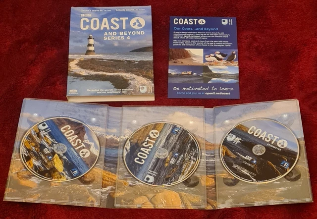 COAST AND BEYOND Series 4 BBC Documentary Series 3-Disc DVD Box Set £7. ...