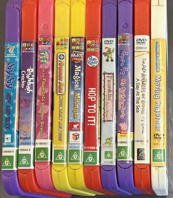 KIDS COLOUR DVDS Lot of 10 Kid DVDs New And Old Cast Region 4Pal $29.95 ...