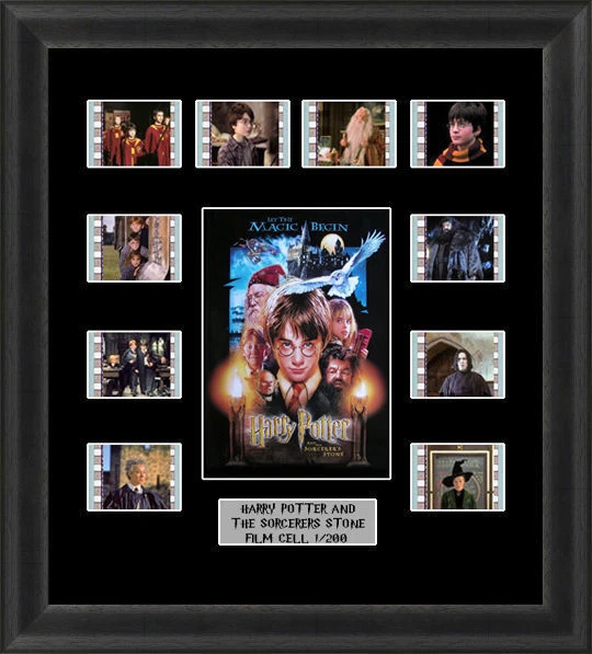 BACKLIGHT HARRY POTTER and the Sorcerers Stone Framed 35mm Film Cell ...