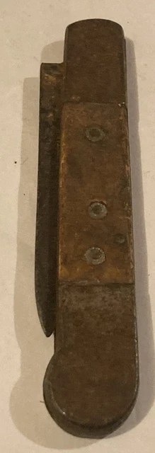 ANCIEN COUTEAU DE Poche Pliant Veritable Brossard A La Cuillere EUR 15 ...