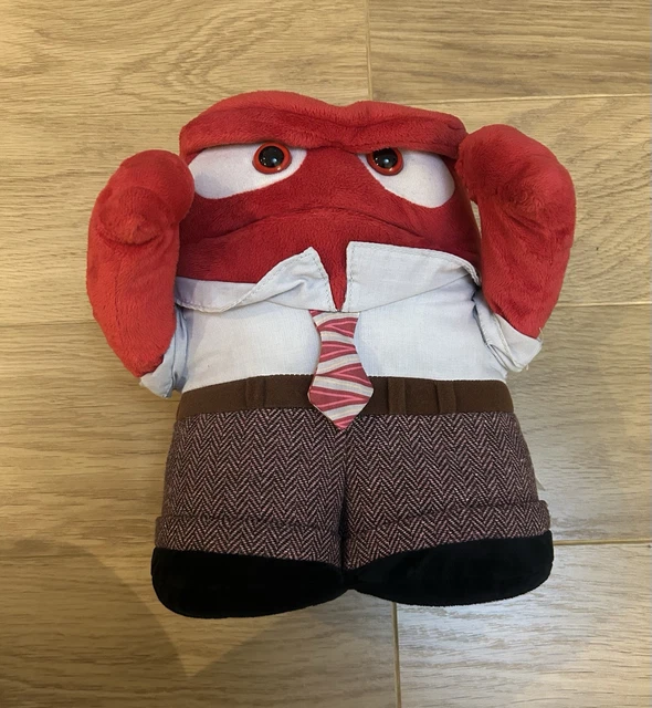 DISNEY PIXAR INSIDE Out Talking Anger Plush - Moving Arms And Mouth ...
