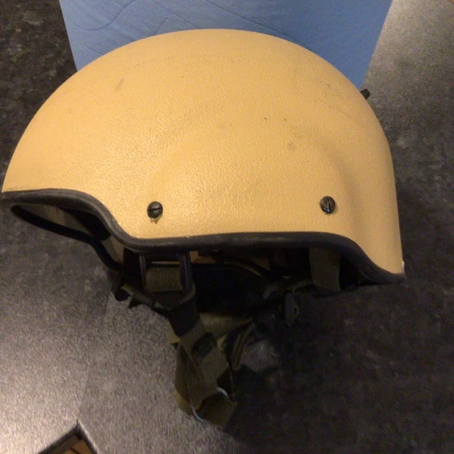BRITISH ARMY MK7 Ballistic Combat Helmet Size Large Airsoft. £60.00 ...