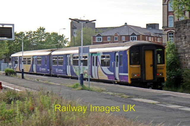 RAILWAY PHOTO CLASS 150 DMU Northern Rail 150222 Wigan Wallgate c2015 £ ...
