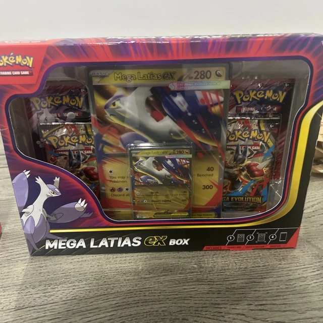 POKEMON TCG MEGA Evolution Mega Latios EX Box- Brand New $51.09 ...