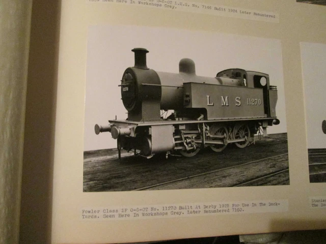RAILWAY PHOTO 8X6 LMS 0-6-0T 2F No 11270 ex works Derby c1928 £6.00 ...
