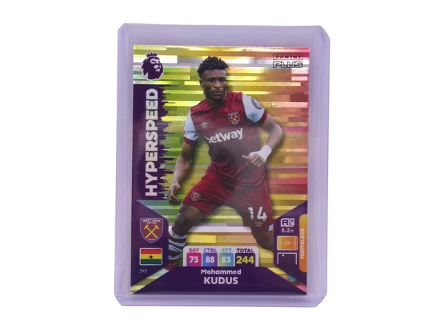 PANINI ADRENALYN XL Plus 2024 Hyperspeed Mohammed Kudos Card #345 West ...
