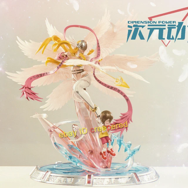 DIGIMON ADVENTURE ANGEWOMON Yagami Hikari Statue Painted Model Figure ...
