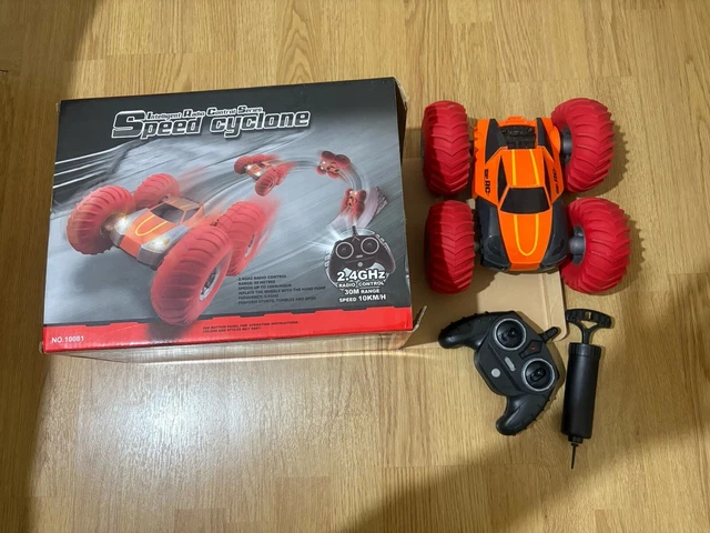SPEED CYCLONE RADIO Control Car in Orange and Red - Excellent Condition ...