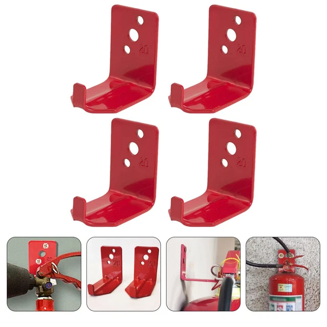 METAL FIRE EXTINGUISHER Bracket Wall-mounted Fire Extinguisher Bracket ...