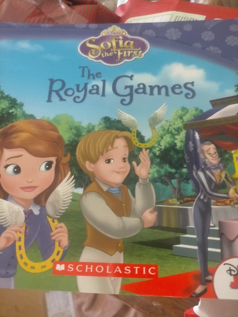 Disney Sofia The First The Royal Games Scholastic Catherine Hapka Pb As 6884