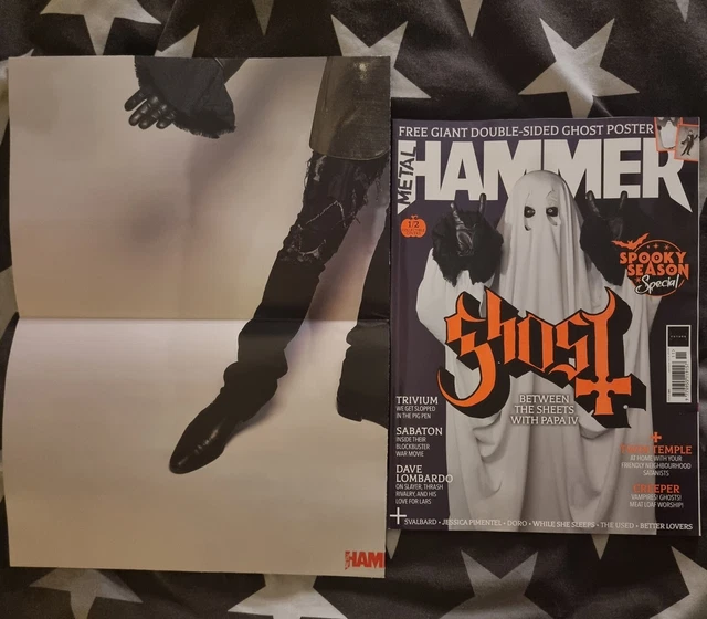 METAL HAMMER MAGAZINE Issue 380 Nov 2023 - Ghost (Cover 1) Double Sided ...