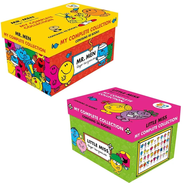 MR. MEN AND Little Miss Complete 84-Book Box Set by Roger Hargreaves ...
