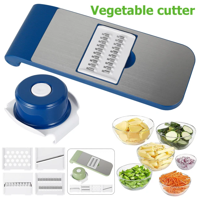 MANDOLINE SLICER ADJUSTABLE Vegetable Chopper Cutter Food Chopper w ...