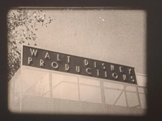BEHIND THE SCENES At Walt Disney Studios 1952 16Mm Colour Sound 1200Ft ...