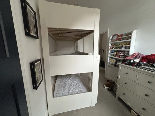 TRIPLE BUNK BED Noomi White £51.04 - PicClick UK