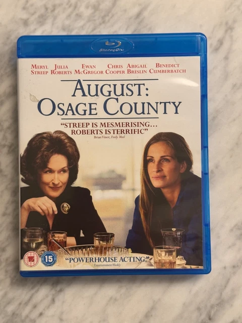 AUGUST OSAGE COUNTY Blu-Ray (GC) $4.00 - PicClick AU