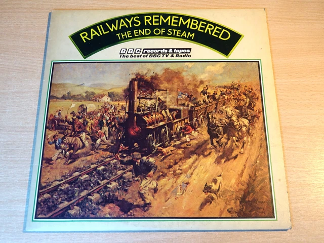 EX/EX !! RAILWAYS Remembered & The End Of Steam/1971 BBC 2x LP Set £3. ...