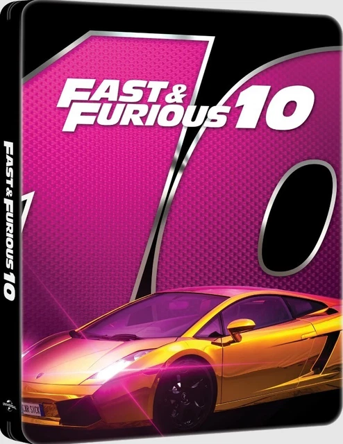 FAST & FURIOUS 10 - Fast X - Limited Edition Steelbook 4K UHD + Blu-ray ...