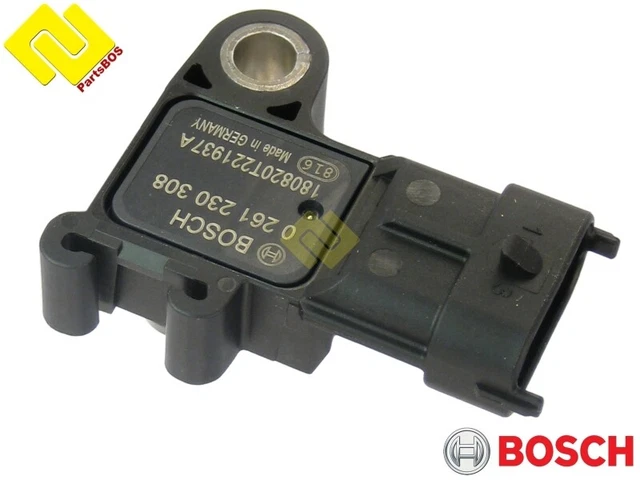 BOSCH 0261230308 INTAKE Manifold Pressure Sensor Map Ford Ag91-9F479-Ab ...