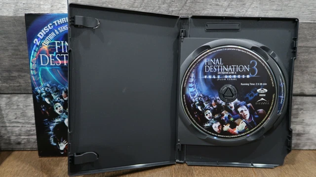 FINAL DESTINATION 3 (DVD, 2006, 2-Disc Set, Full Frame Special Edition ...