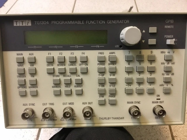 FUNKTIONSGENERATOR TTI TG1304 Programmable Function Generator Signalgenerator EUR 160,00 ...