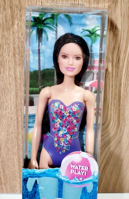 WATER PLAY BARBIE Beach, Swimsuit, Raquelle Barbie Doll, New £15.04 ...