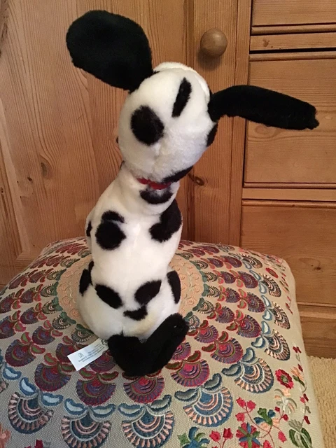 VINTAGE PMS DALMATIAN Puppy Dog Red Collar Soft Plush Toy 10" £20.01 ...