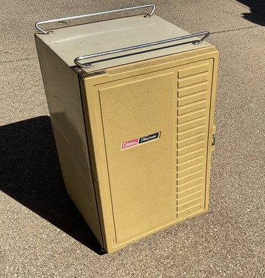 VINTAGE COLEMAN CONVERTIBLE COOLER ICE UPRIGHT CHEST - RV Cooler 3 Way ...