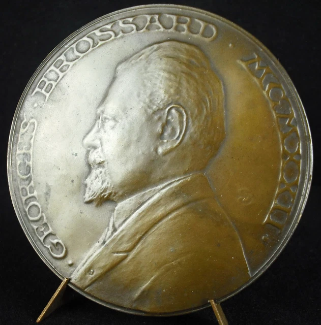 MEDAL TO GEORGES Brossard 1922 81 MM Medal £83.65 - PicClick UK