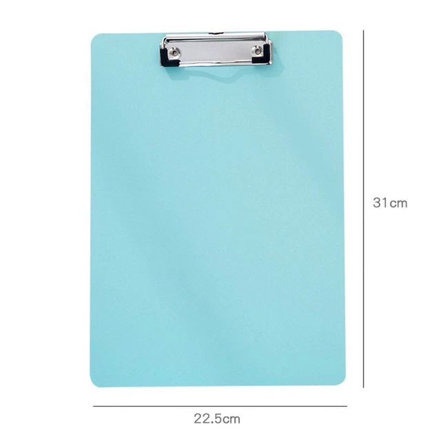 CLAMPS PAPER HOLDER Notebook File Clipboard A4 Folder Board Memo Pad ...
