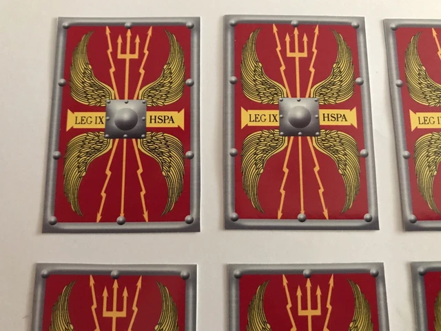 STICKERS PARA ESCUDOS Romanos de Playmobil (Roman Shields) (Autocollant ...