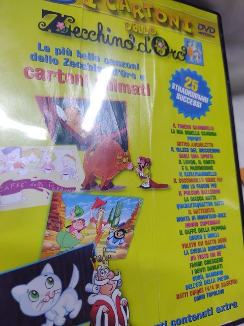 I CARTONI DELLO Zecchino D’oro - Tv Sorrisi E Canzoni - Lotto 2 Dvd EUR 25,00 - PicClick IT