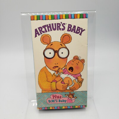 ARTHUR'S BABY & D.W.’s PBS Kids VHS Tape Marc Brown Cinbar Video $8.63 ...