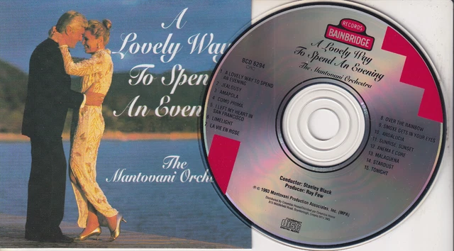 THE MANTOVANI ORCHESTRA A Lovely Way To Spend An Evening (CD 1993) 15 Songs Easy $10.75 ...