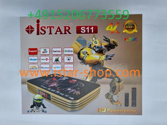 ISTAR S11 ANDROID 4k Sat Receiver Digital Box a S 11 OnlineTV Online TV Zina TV EUR 139,99 ...