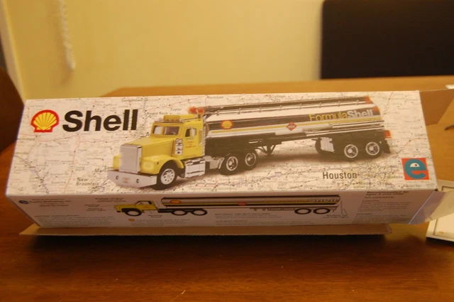 ORIGINAL SHELL 1997 Formula Toy Tractor Trailer Tanker Truck w sound ...